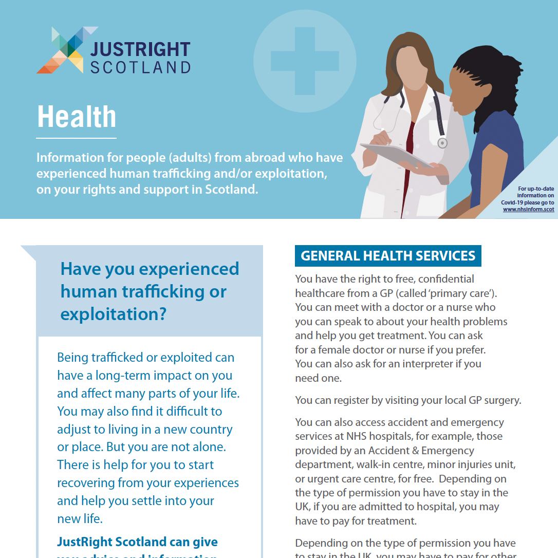 Scottish Anti-Trafficking & Exploitation Centre - JustRight Scotland