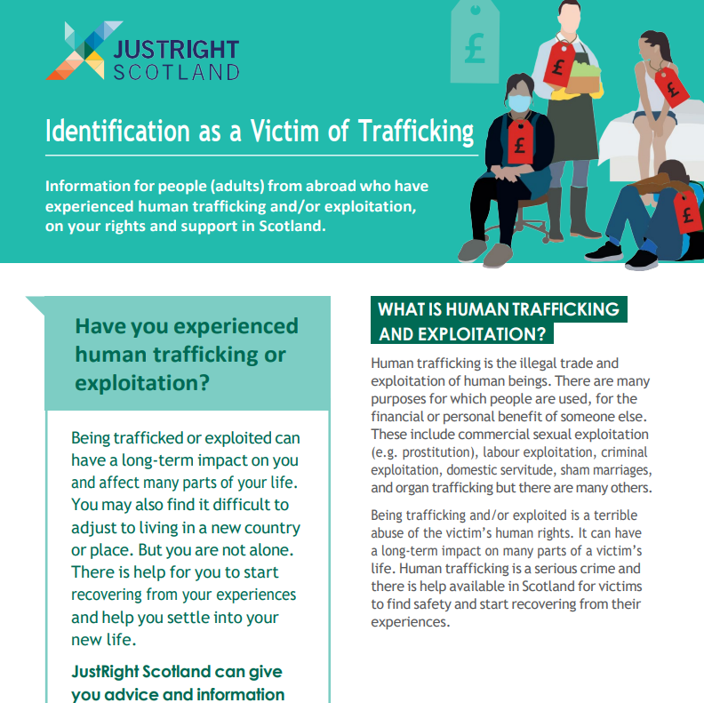 Scottish Anti-Trafficking & Exploitation Centre - JustRight Scotland